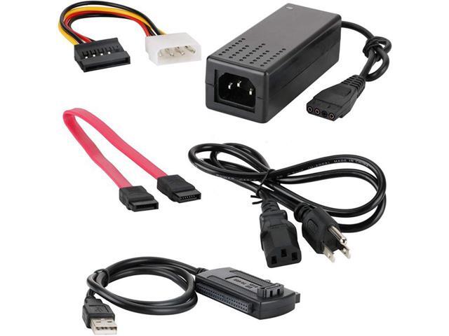 SATA/PATA/IDE to USB 2.0 Adapter Converter Cable for Hard Drive Disk 2. ...