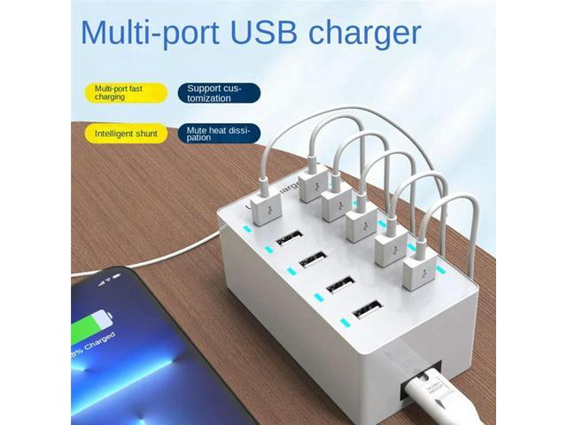 For 50W USB Multiport Charger Fast Charge Charger Hub 10 Port Fast ...