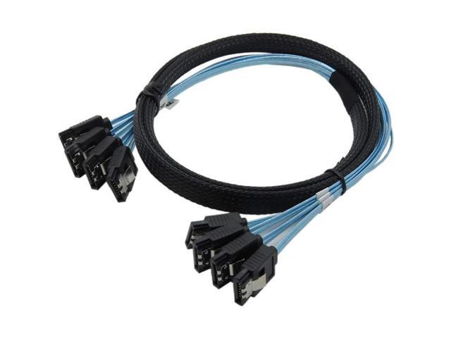 FOR SAS Cable Sata Cable High Speed 6Gbps 4 Ports/Set High Quality for ...