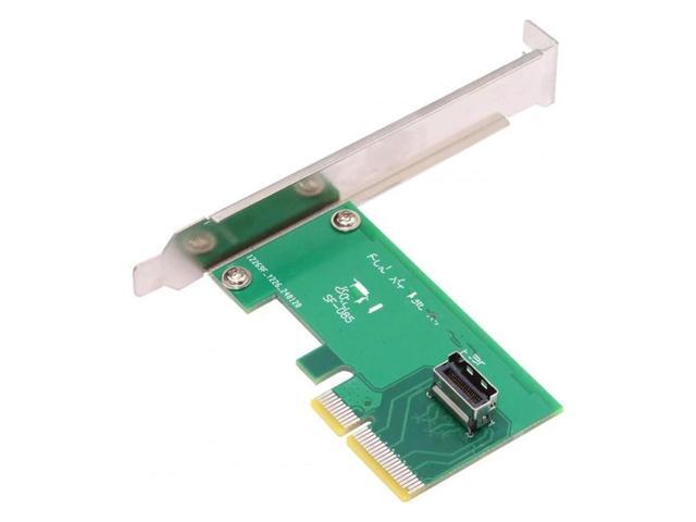 FOR PCI-Express Card 5.0 4.0 4X to MCIO Mini Cool Edge IO Female Host ...