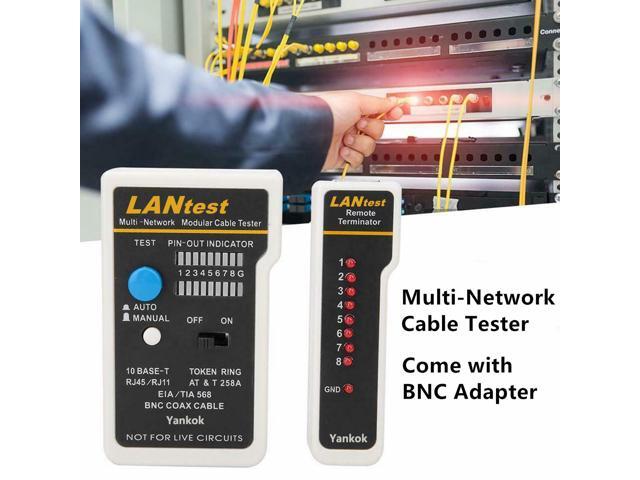 Yankok [LANtest Multi-Network Modular Cable Tester Kit] for 10Base-T ...
