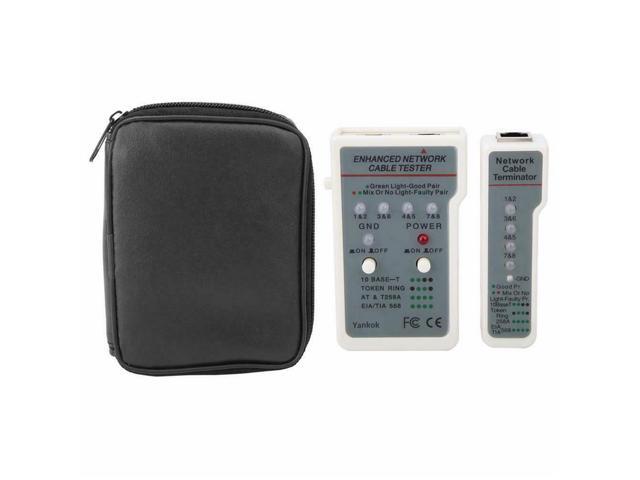 Yankok [Enhanced Network Cable Tester] Identifies Continuity Problems ...