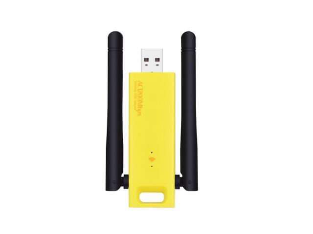 Wireless Wifi Adapter 1200mbps Dual Band 5Ghz 2.4Ghz Adapter 802.11ac ...