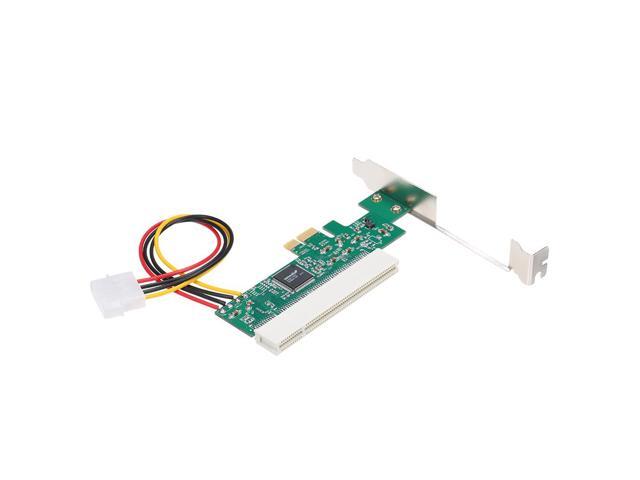 PCI Express to PCI Adapter Card PCI-E to PCI Converter with 4Pin Power ...