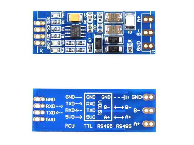 MAX13487 5V-TTL RS485 module 485 to TTL level mutual conversion ...