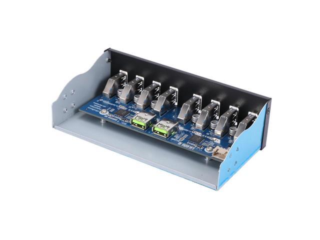 FOR 19 Pin To 8 Port USB 3.0 Hub 5.25 Inch CD-Rom Drive Bay CD Rom ...