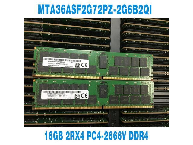 1PCS 1/PCS For RAM 16G 16GB 2RX4 PC4-2666V 2666 DDR4 Server Memory ...