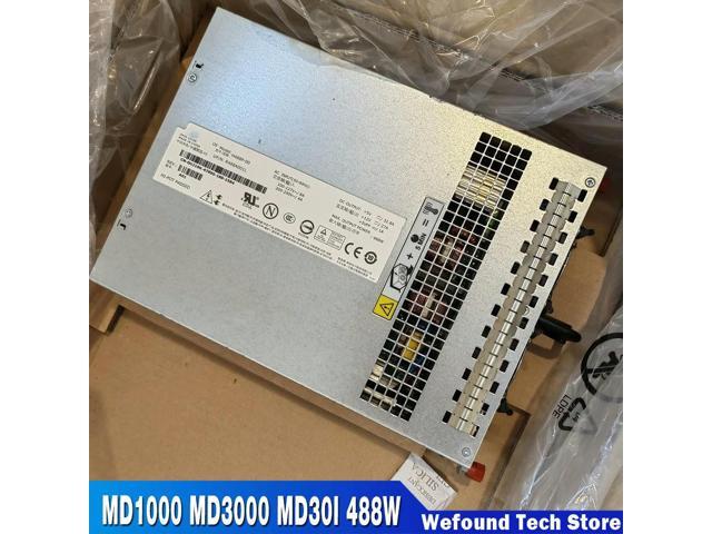 For MD1000 MD3000 MD30I 488W Power Supply H488P-00 -U478FC5 C8193 0C8193 U219K MX838 DPS-488AB A ...