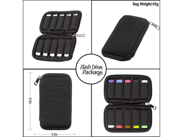 Flash Drive Case USB Storage Case USB Holder Storage Bag for USB Flash ...