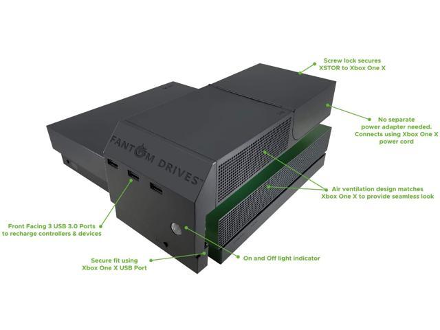 FD 12TB Xbox One X Hard Drive - XSTOR - Easy Attach Design for Seamless ...