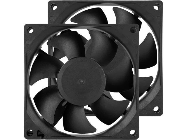 80mm DC Fan 12V Computer Fan 80mm 3.15 inch 2 Pin XH 2.54 8025 High Performance Cooling Fan ...