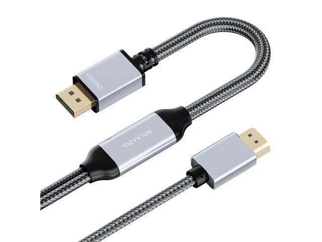 HDMI to DisplayPort Adapter Cable 4K 60Hz 6.6ft HDMI Source to ...