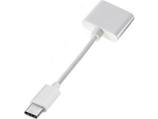 White for Apple 30pin Female to USB 3.1 Type-C USB-C Sync Data Charging ...