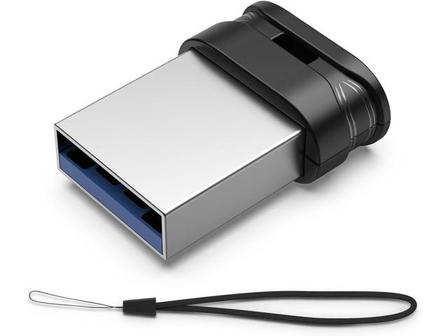 USB Stick 128GB USB 3.0 Flash Drive with Lanyard 128G Mini Fit Memory ...