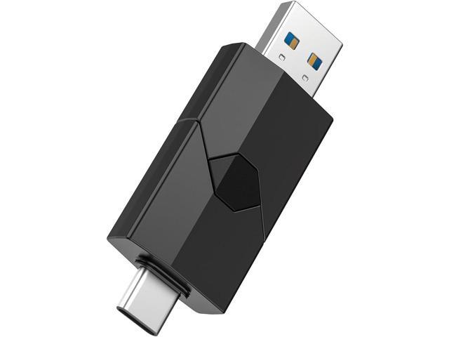 256GB USB C Flash Drive 2 in 1 Type C + USB 3.0 Flash Drive Dual OTG ...