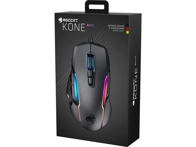 ROCCAT Kone AIMO Remastered Black 1 x Wheel USB Wired Optical 16000 dpi ...