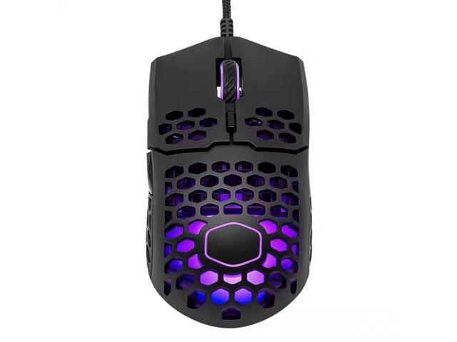 Cooler Master MM711 Lite RGB-LED Lightweight 59g Wired Gaming Mouse ...