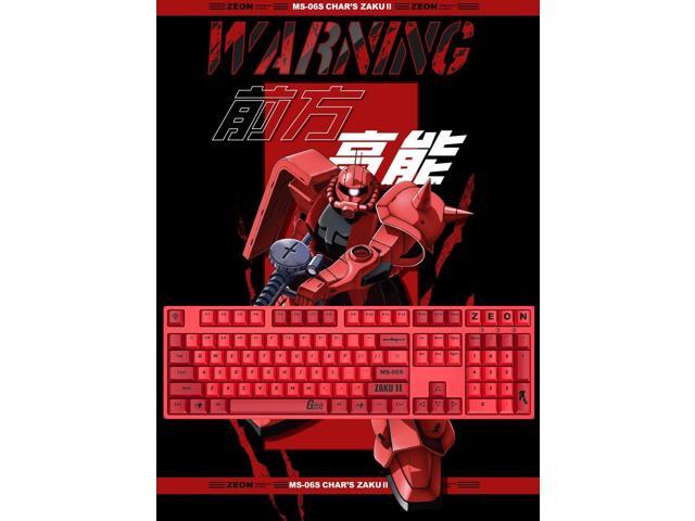 iKBC X GUNDAM ZAKU ? Limited Version USB Wired Mechanical Gaming ...