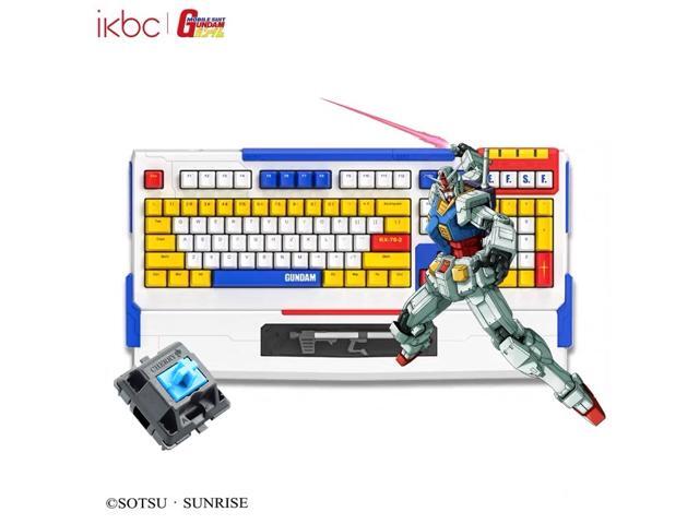 iKBC X GUNDAM RX-78-2 2.0 EFSF Limited Version Wired Mechanical Gaming ...