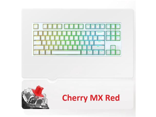 iKBC F400 87 Keys USB Wired RGB Backlit Mechanical Gaming Keyboard ...