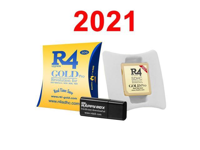 2021 New R4I SDHC Gold Pro Flash Card Adapter for DS DSI 2DS 3DS New3DS ...