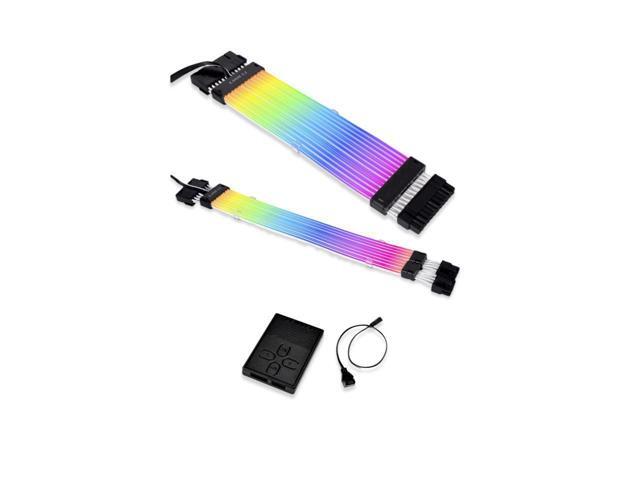 LIAN LI STRIMER PLUS V2 24 Pin and LIAN LI STRIMER PLUS V2 8 Pin Combo ...