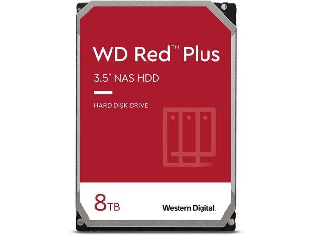 Refurbished: Western WD80EFBX Digital Red Plus WD80EFBX 8 TB Hard Drive ...