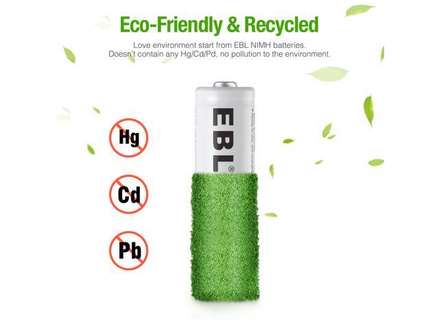 EBL 12 Pack AA Batteries 2800mAh High Capacity Precharged Ni-MH AA ... EBL 12 Pack AA Batteries 2800mAh High Capacity Precharged Ni-MH AA ...