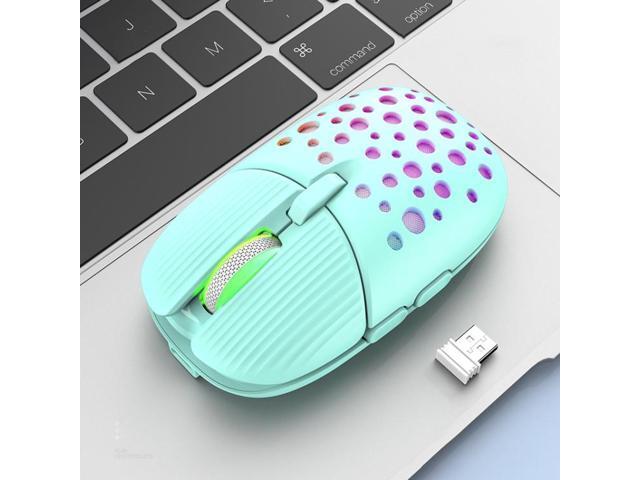 K-Snake BM900 6 Keys 2.4G Wireless Charging Beetle Mouse Glowing Gaming ...