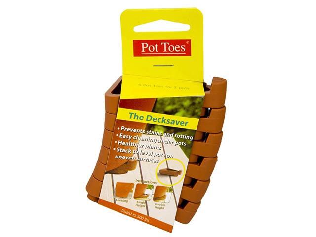 Pot Toes Terracotta Pack of 6 - Newegg.com