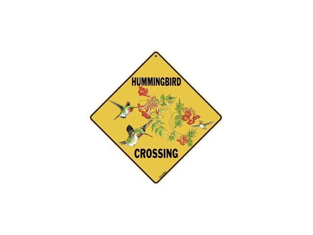 Hummingbird Crossing 12quot X 12quot Aluminum Sign X25 - Newegg.com