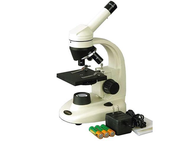 M130ALED Compound Monocular Microscope WF10x Eyepiece 40x640x ...