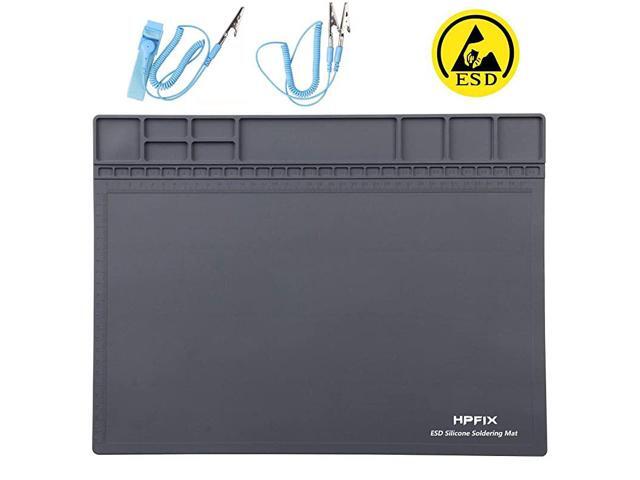 Anti-Static Mat ESD Safe for Electronic Includes ESD Wristband and ...
