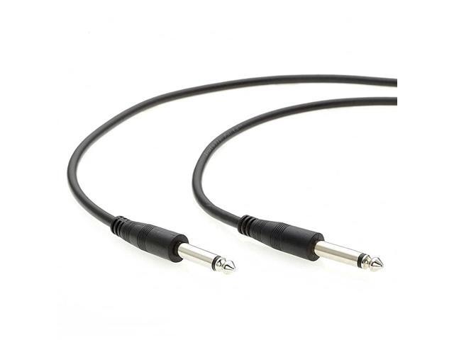 25Ft 14quot Mono Male to Male Audio Cable Compatible with Amplifiers ...