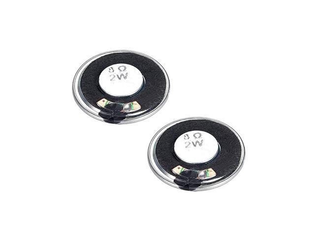 2W 8 Ohm DIY Speaker 36mm Round Shape Replacement Loudspeaker 2pcs ...