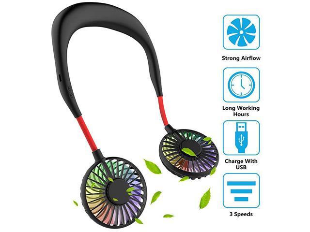 Free Mini USB Personal Fan Rechargeable Portable Headphone Design ...
