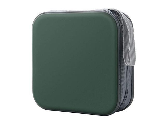 CD Case 40 Capacity CD DVD Heavy Duty Wallet Storage Organizer Holder ...