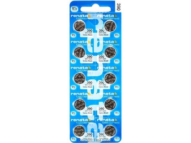 Watch Battery 390 Package of 10 - Newegg.com