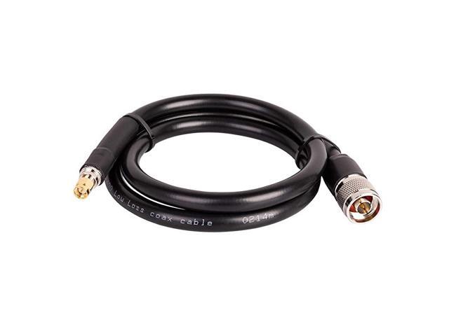 KMR400 Coaxial Cable 3ft NMale to SMAMale Connector Low Loss Coaxial ...