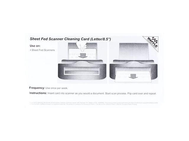 Sheet Fed Scanner Cleaning Card Featuring 1 - Newegg.com