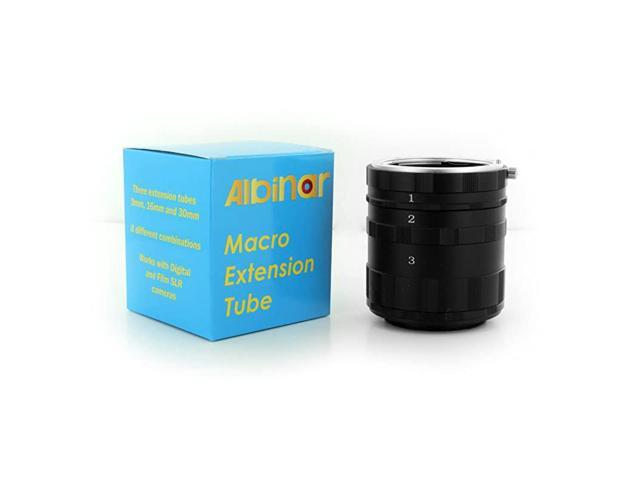 Macro Extension Tube Set for Nikon SLR Film and Digital Cameras ...