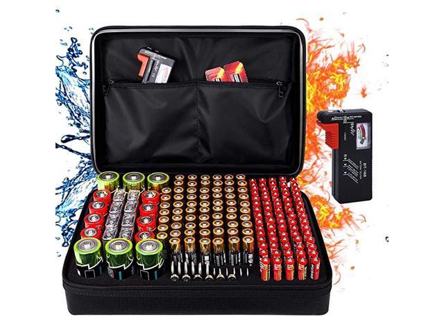 Battery Organizer Storage Box Waterproof Explosionproof Safe Carrying ...