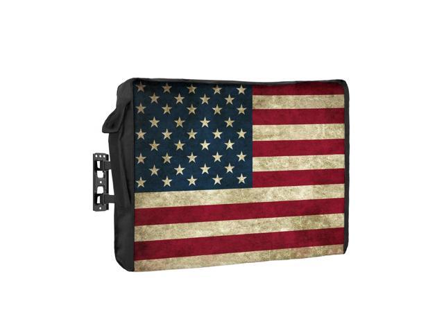 Outdoor TV Cover - American Flag Waterproof and Weatherproof 70"-75 ...