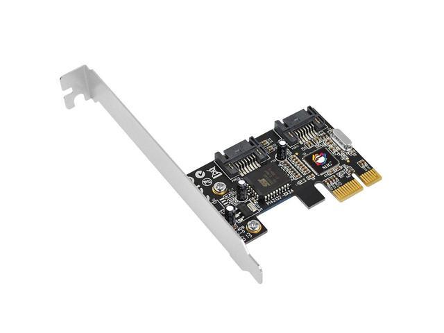 SIIG Dual Profile PCI Express 2-port SATA II Controller Card - Newegg.com
