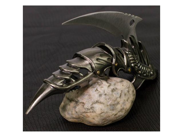 5.5" IRON REAVER STAINLESS STEEL BLACKENED SILVER FINGER CLAW - Newegg.com