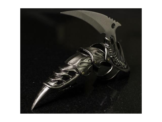 5.5" IRON REAVER STAINLESS STEEL BLACKENED SILVER FINGER CLAW - Newegg.com