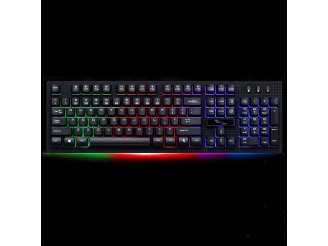 ZGB G20 104 Keys USB Wired Mechanical Feel Glowing Computer Keyboard ...