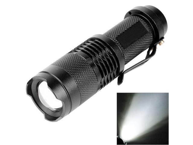 SK68 180lm Zoom Lens LED Flashlight, CREE Q3-WC LED, 1-Mode, White ...