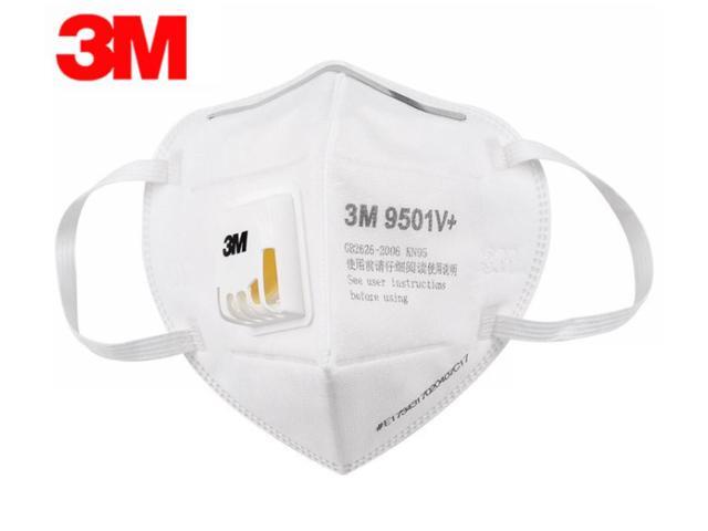 20 Pieces 3M Mask 9501V+ 4 Layers KN95 Mask Activated Carbon Masks 95% ...