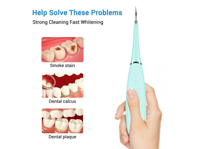 Dental calculus flushing device, dental care cleaning device, electric ...